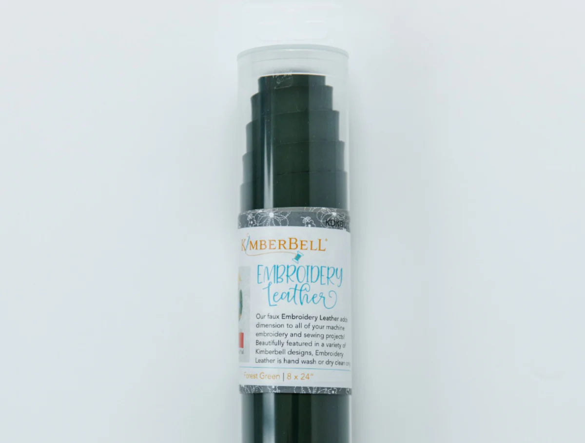 Kimberbell Leather Forest Green – A Quilted Crow